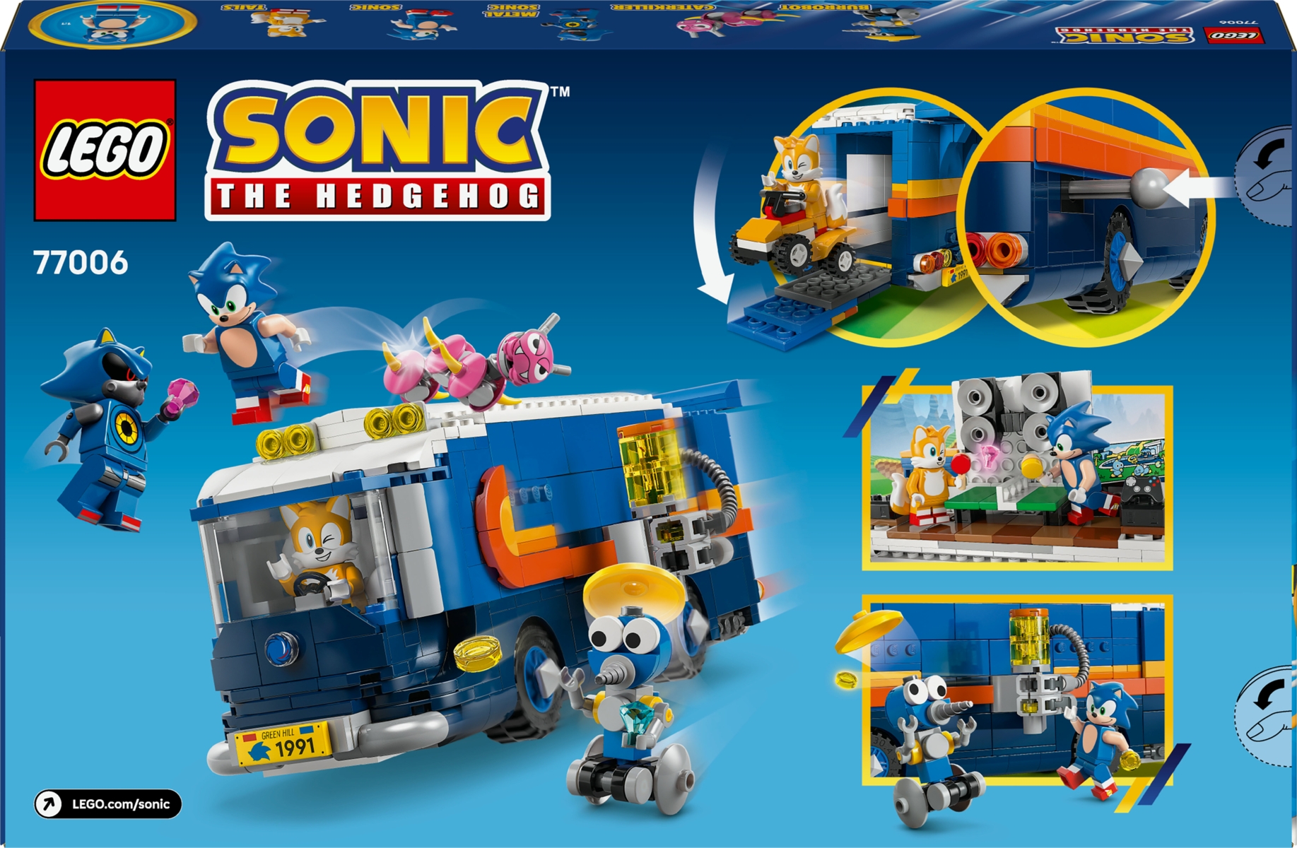 77006 LEGO® Sonic the Hedgehog™ Team Sonic veoauto | LEGO