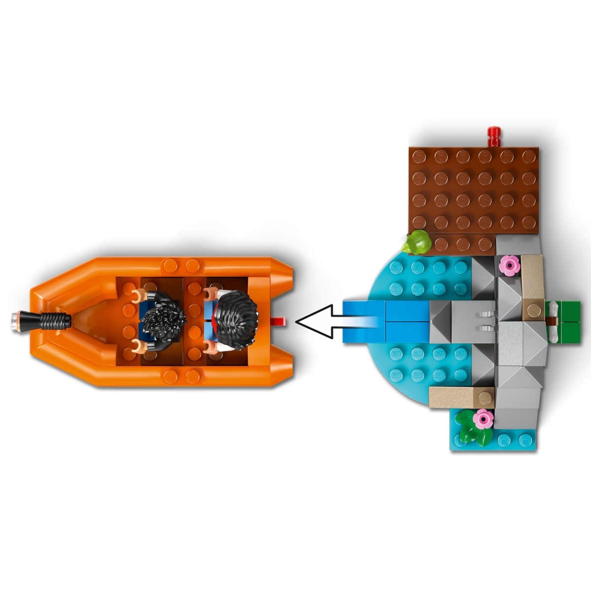 76975 LEGO® Jurassic World™ T.rexi põgenemine jõel | LEGO