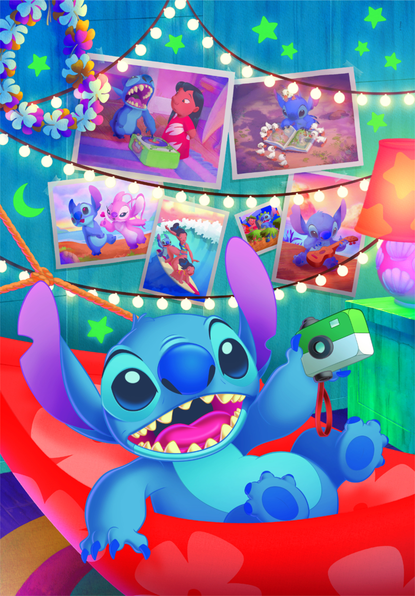 CLEMENTONI pusle DISNEY STITCH, 1000 tk., 39793 | Pusled lastele