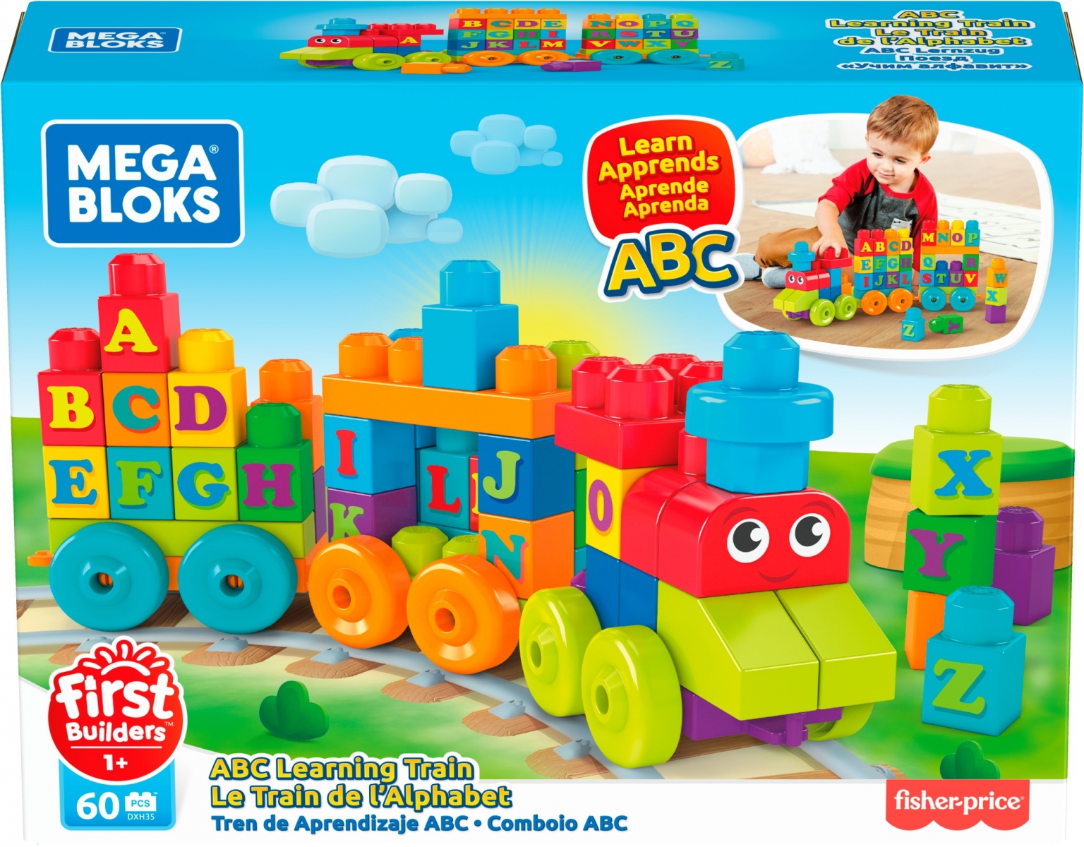 MEGA BLOKS ABC tähestikurong, DXH35 | Sõidukid