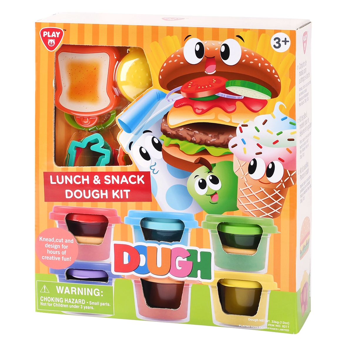 PLAYGO DOUGH lõunasöögi ja suupistete plastiliinikomplekt, 8211 ...