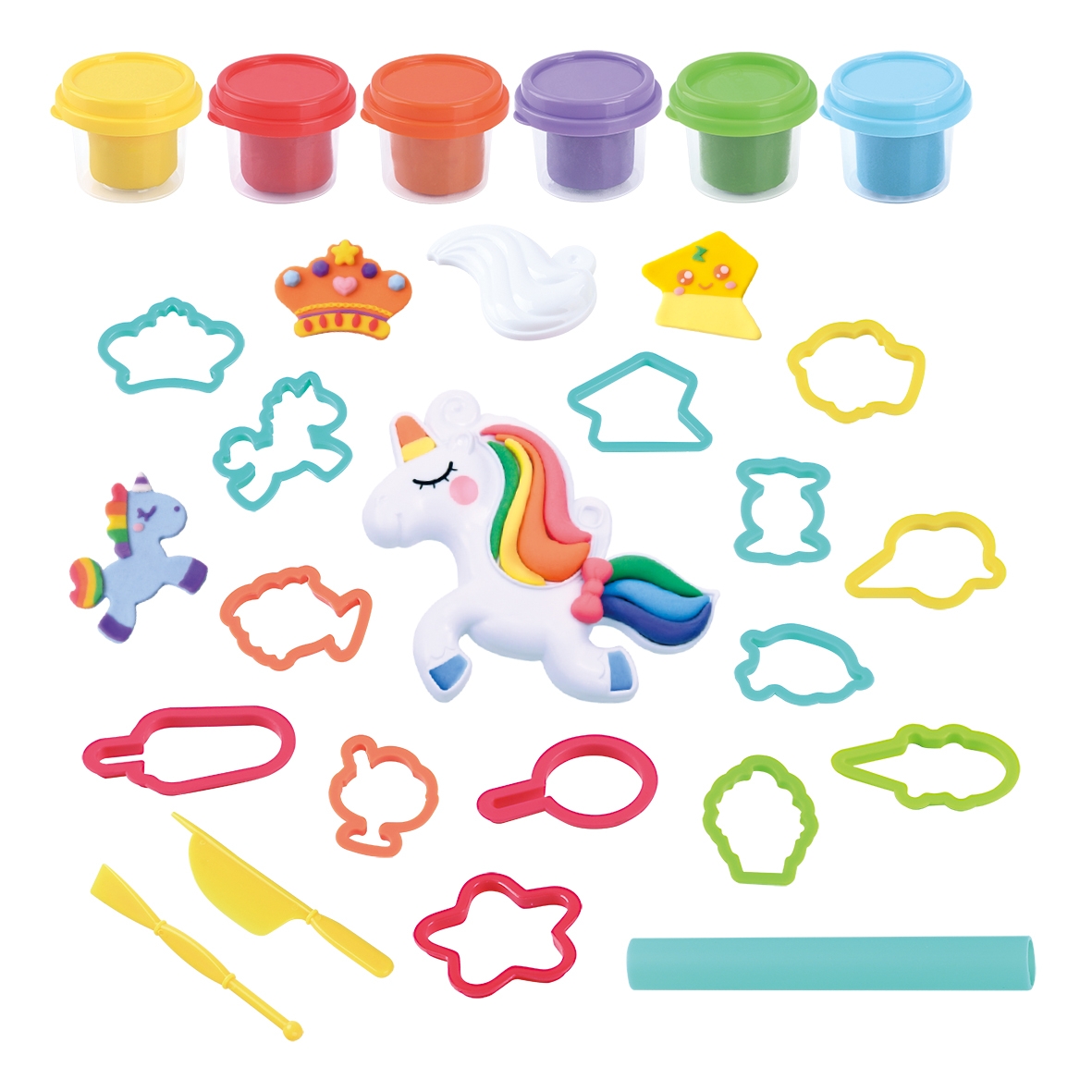 PLAYGO DOUGH üksarviku plastiliinikomplekt, 8201 | Voolimistarbed