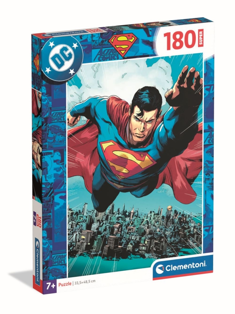 CLEMENTONI pusle super Superman 2025, 180 tk, 29801 | Pusled lastele