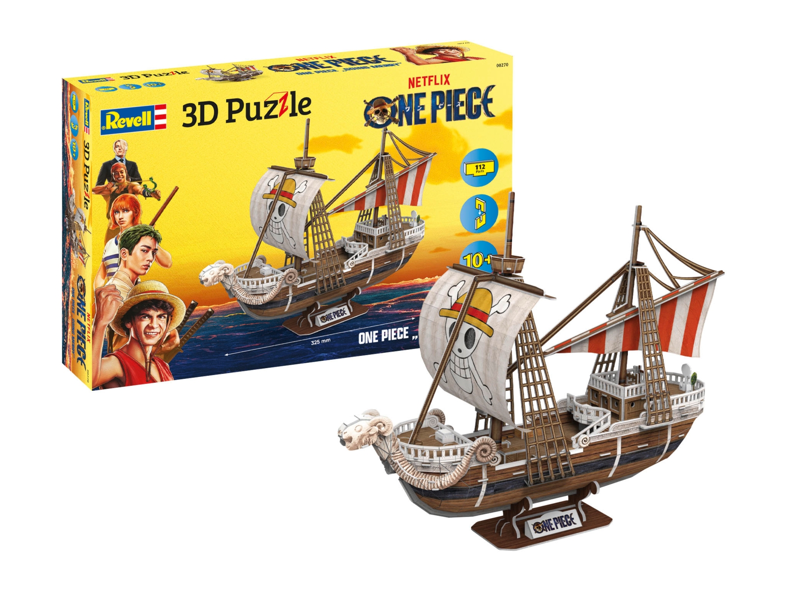 REVELL 3D pusle Going Merry (Flying Lamb): One Piece, 00270 | 3D pusled
