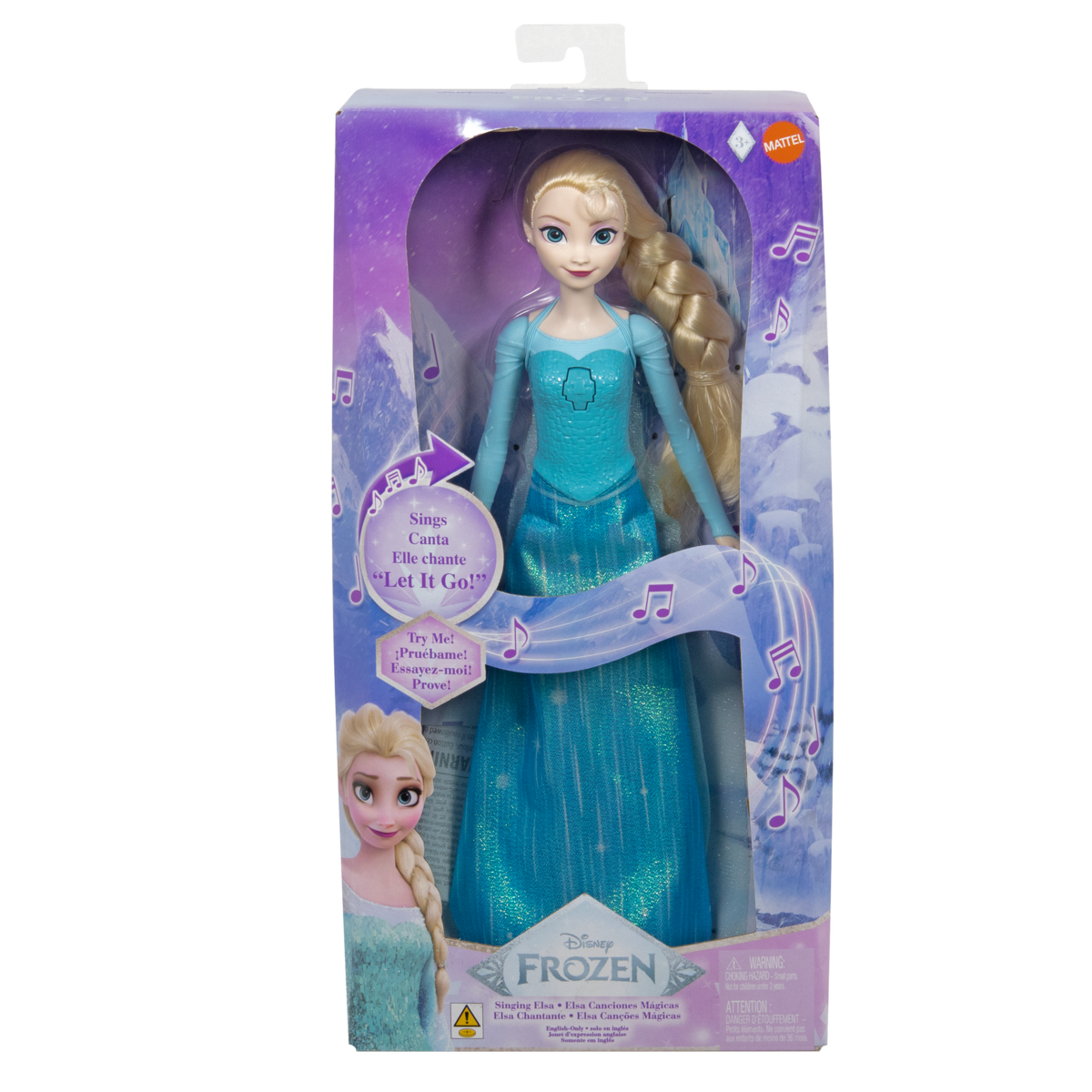 DISNEY FROZEN laulev nukk Elsa, JFH84 | Nukud ja nukukomplektid
