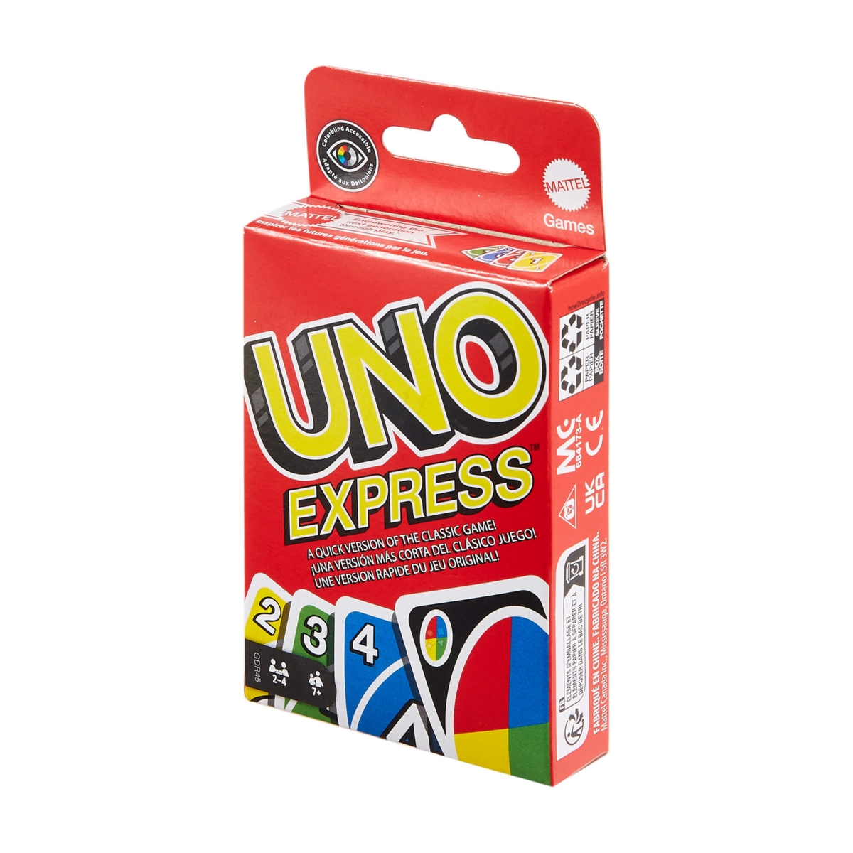 MATTEL GAMES UNO Express kaardimäng, GDR45 | Kaardid