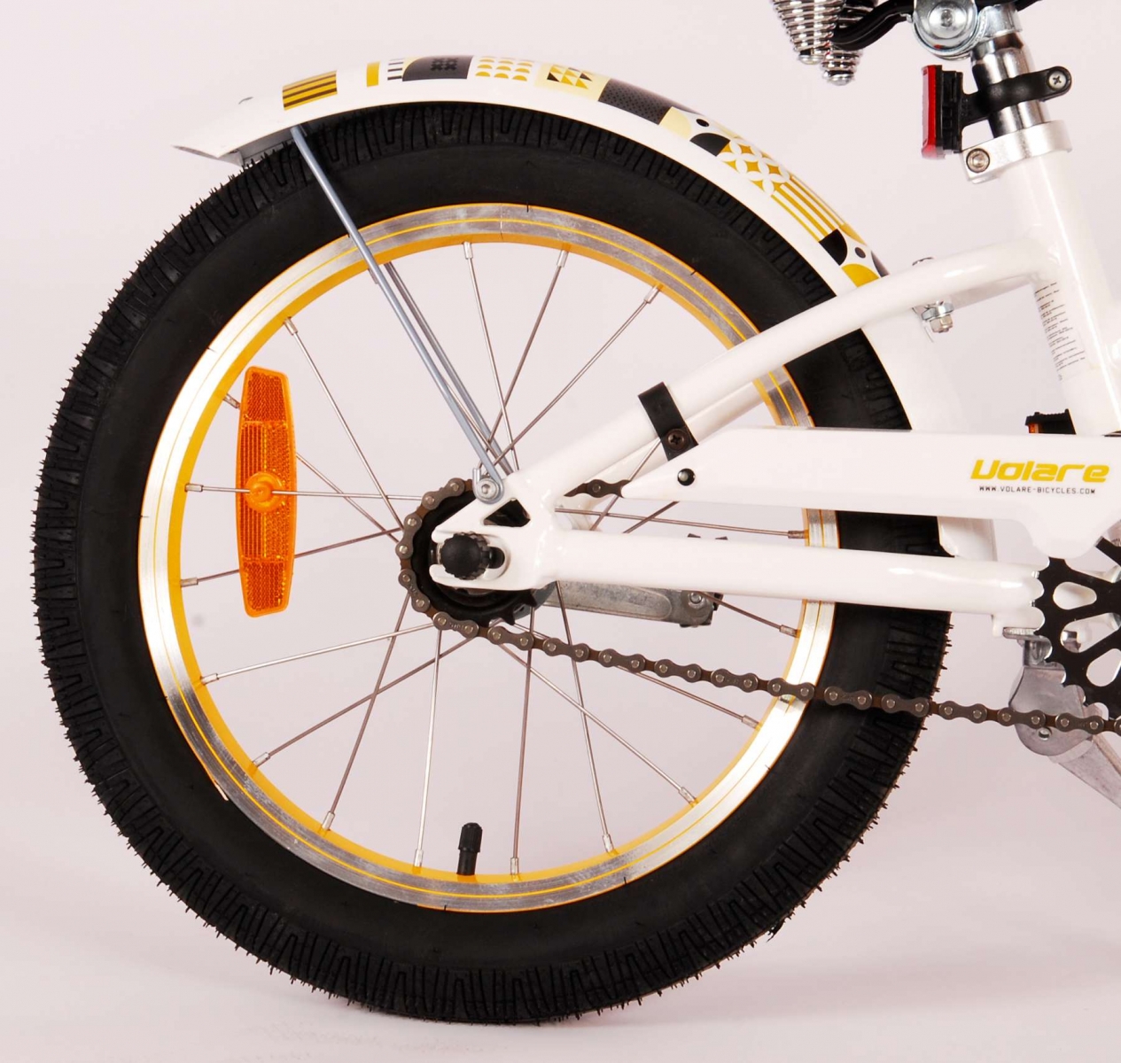 VOLARE Jalgratas Miracle Cruiser 16" Valge, 21688 | Jalgrattad