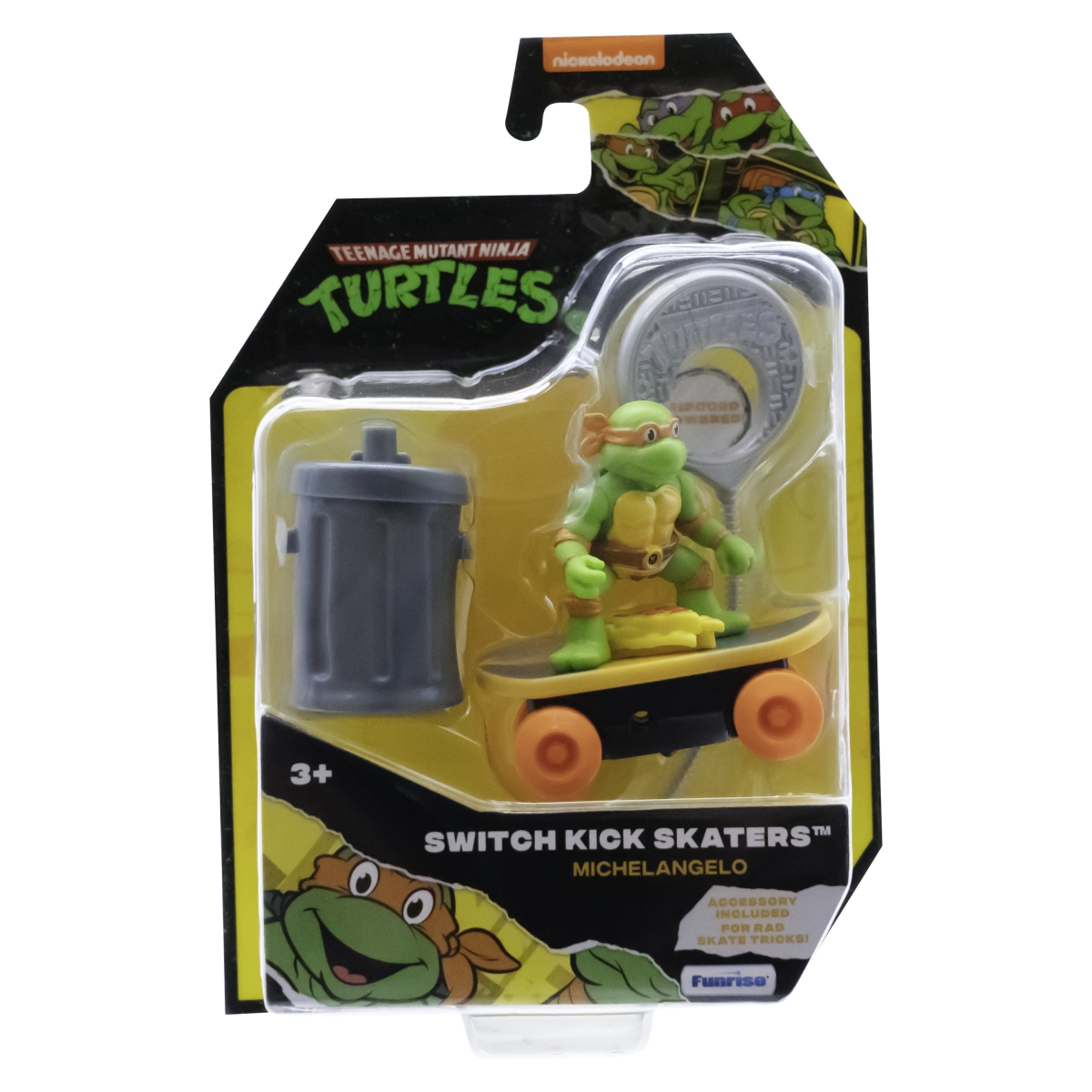 TMNT figuur rulaga Switch Kick Skaters, assort., 71052 | Tegelaskujud