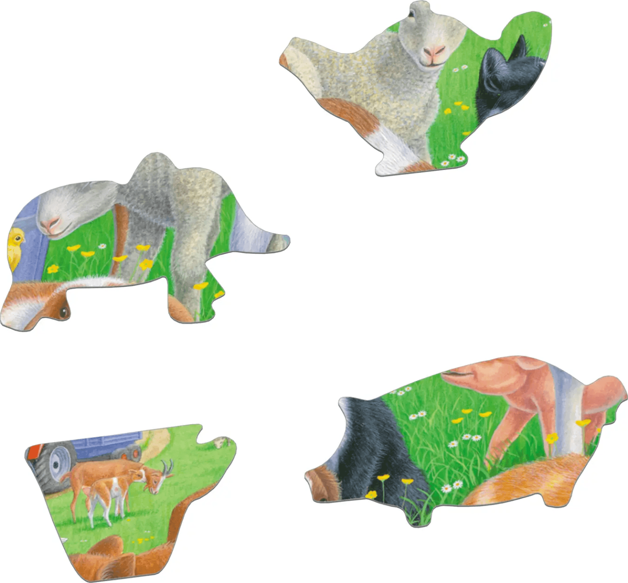 LARSEN pusle Lemmikloomad ja taluloomad, maxi, 35 tk, FH35 | Pusled lastele