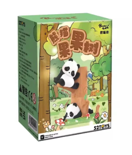 PANDA ROLL figuur Fruit Tree Climbing, assortii, 23CB496GG36 | Tegelaskujud